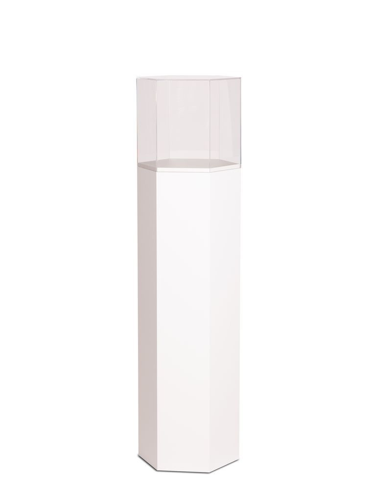 Hexagon plinth
