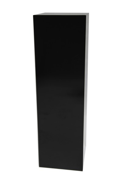 Black high gloss plinths ️ Display plinths black high gloss MDF