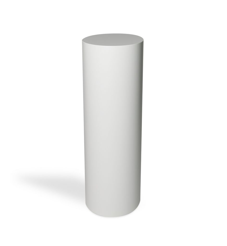 Buy round white plinth ️Circular white Plinth Top quality| Quick delivery