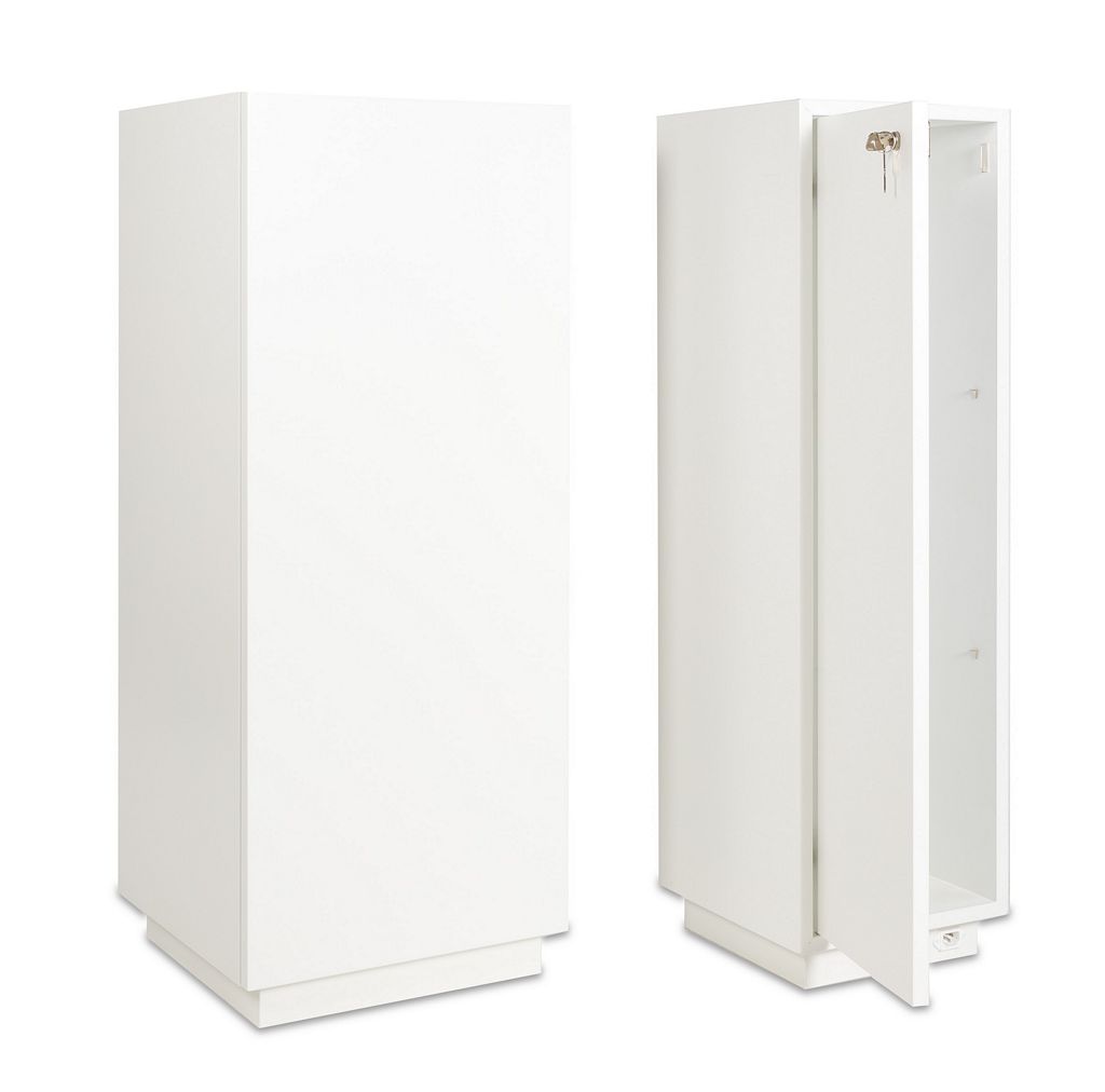 White cabinet plinth ️ Plinth with door | Plinth as cabinet | Storage ...